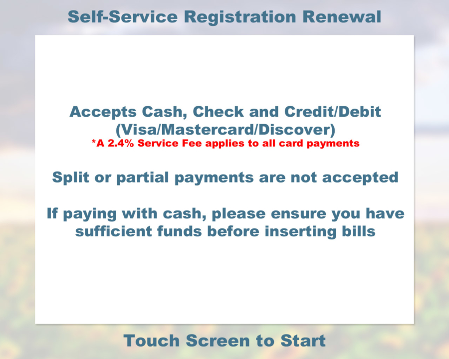 DMV Vehicle Registration Payment Kiosks - Livewire Digital - Kiosk ...